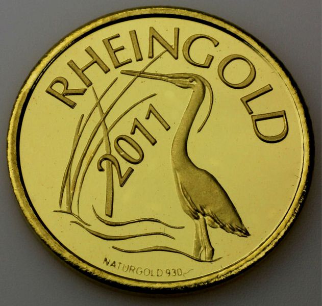 Natürliches Flussgold aus dem Rhein - Rheingold Naturgold | ESG