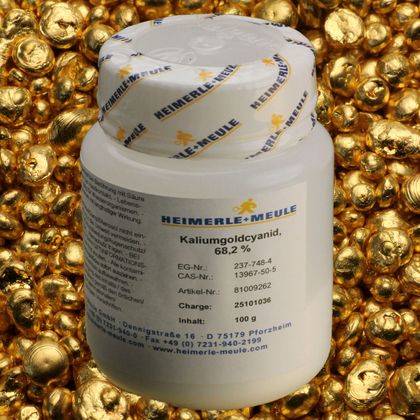 Gold-Verbindungen / Goldchemikalien Goldgehalte und Formeln