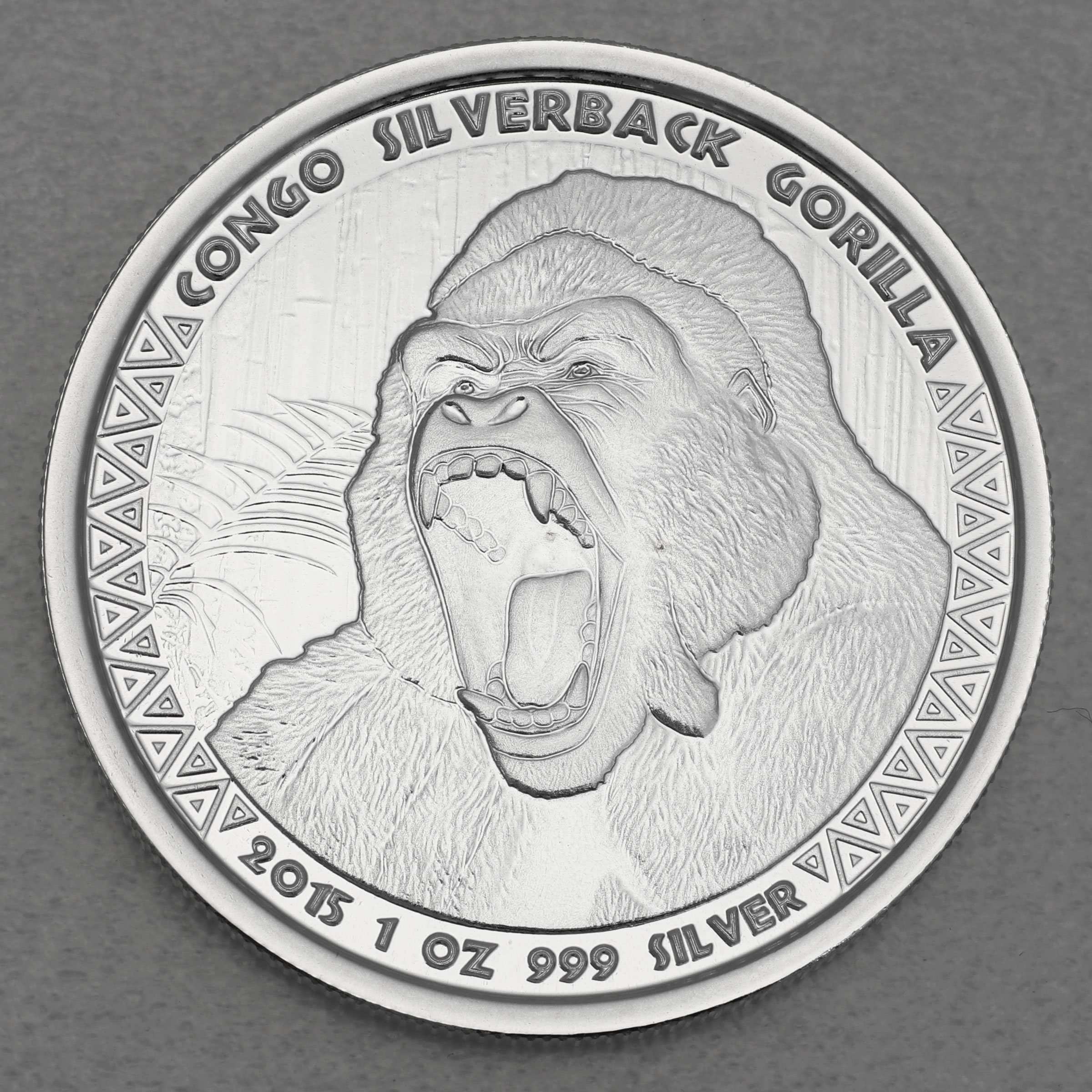 Congo Silverback Gorilla Silbermünze 1oz Ankaufspreis